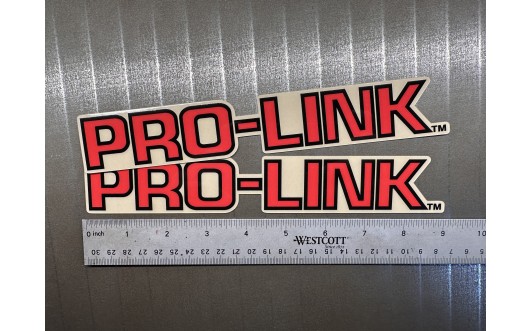 '81-'89 Honda PRO-LINK Swing Arm decals.